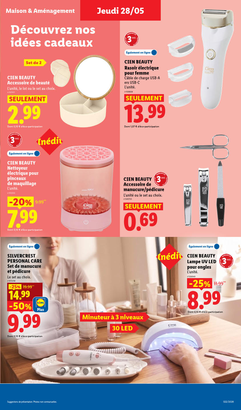 Catalogue Lidl cette semaine valable du 28 mai au 03 juin ...